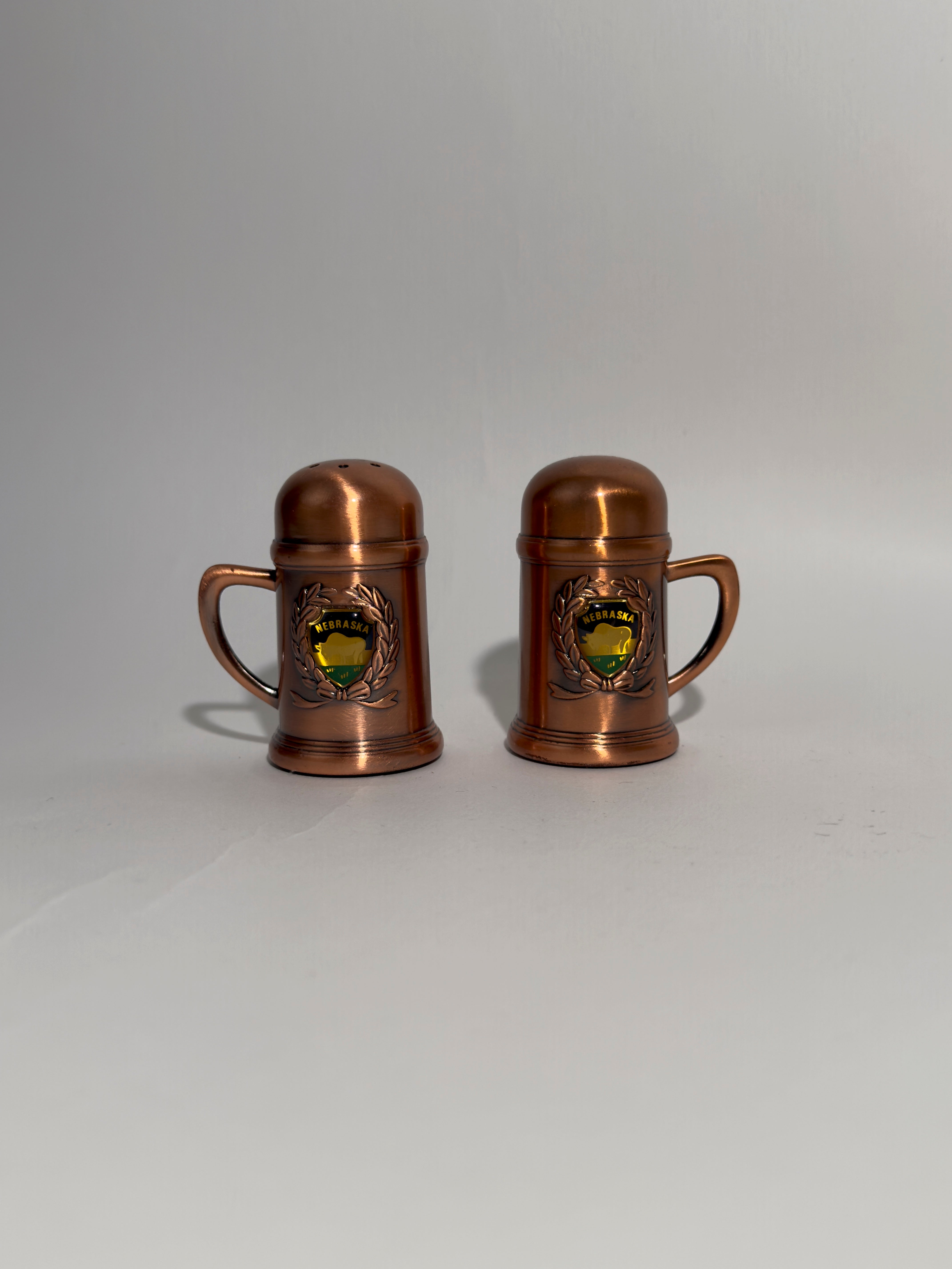 Copper Nebraska Salt + Pepper Shakers – hēy konēko