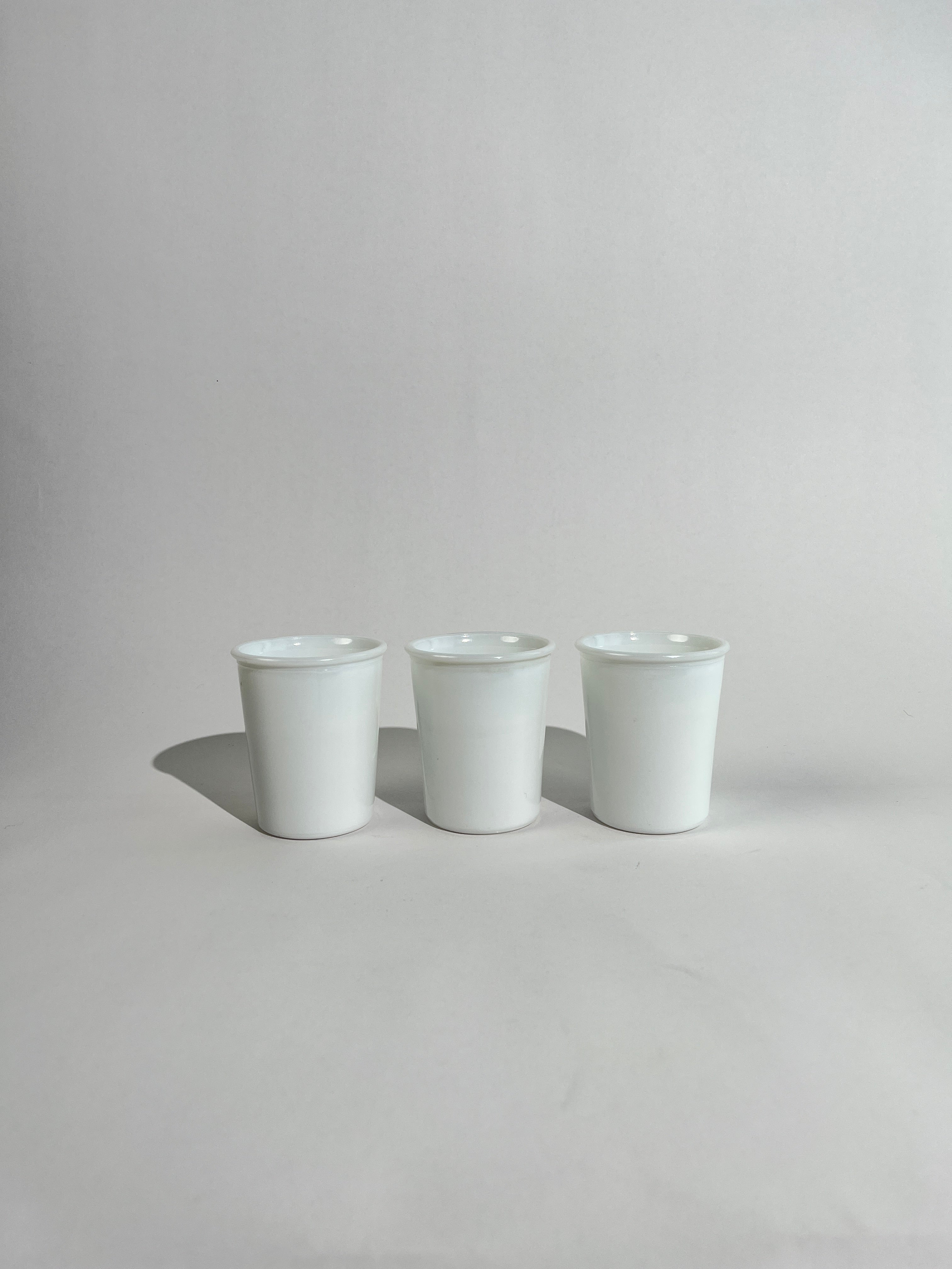 Milk Glass Cups